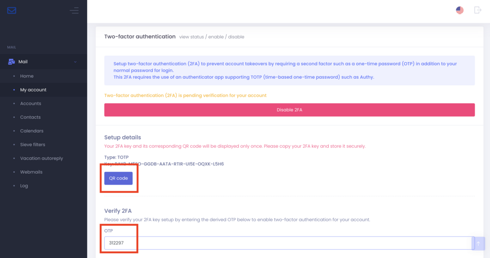Upgraded Email - Two-Factor Authentication (2FA) | Websites.ca Support