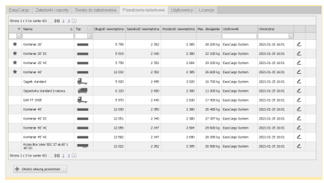 1. Jakie przestrzenie ładunkowe są dostępne w EasyCargo? | Pomoc ...