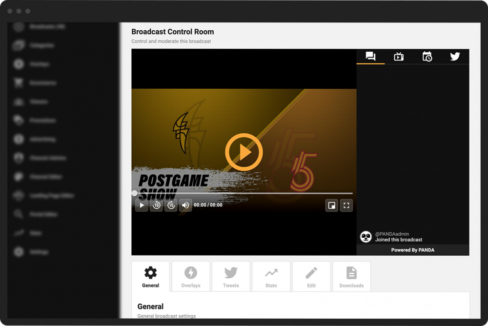 What is the Control Room? | PANDA Dashboard Admins