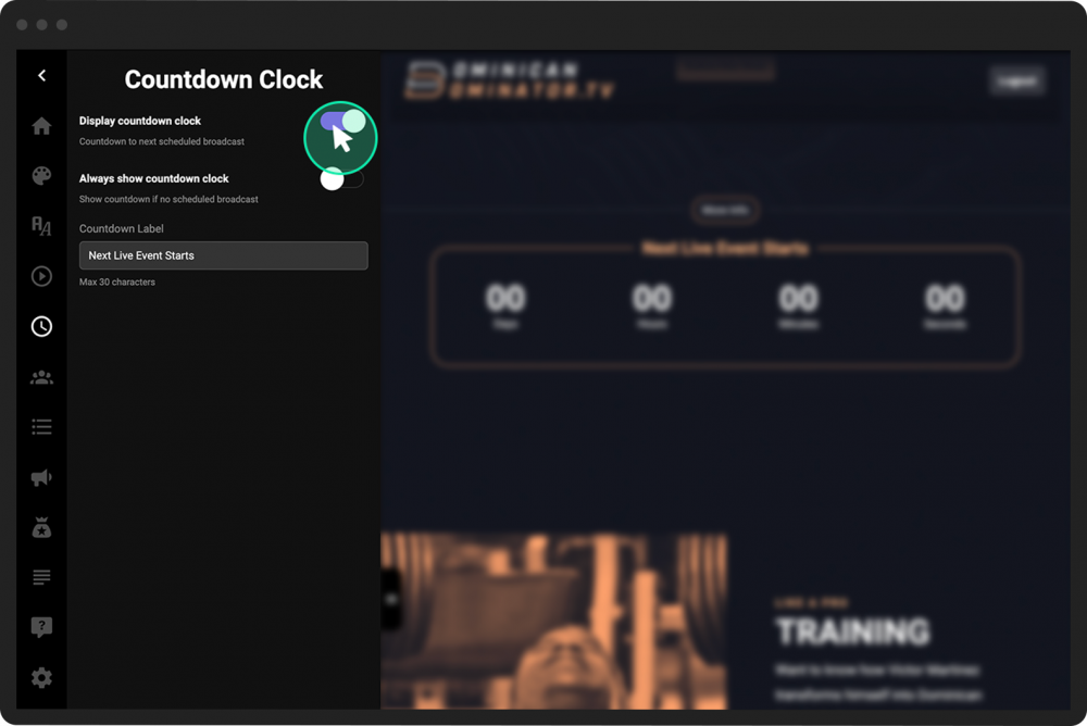 Create and edit a landing page for your channel | PANDA Dashboard Admins