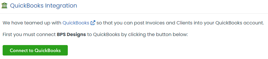 QuickBooks Integration | PlanMan
