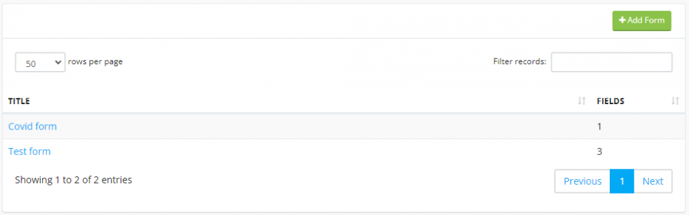 Custom Forms | SwimClub Manager