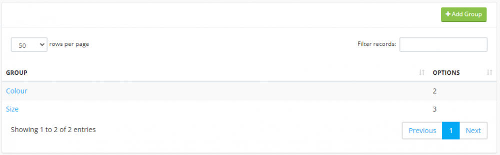 Options | SwimClub Manager
